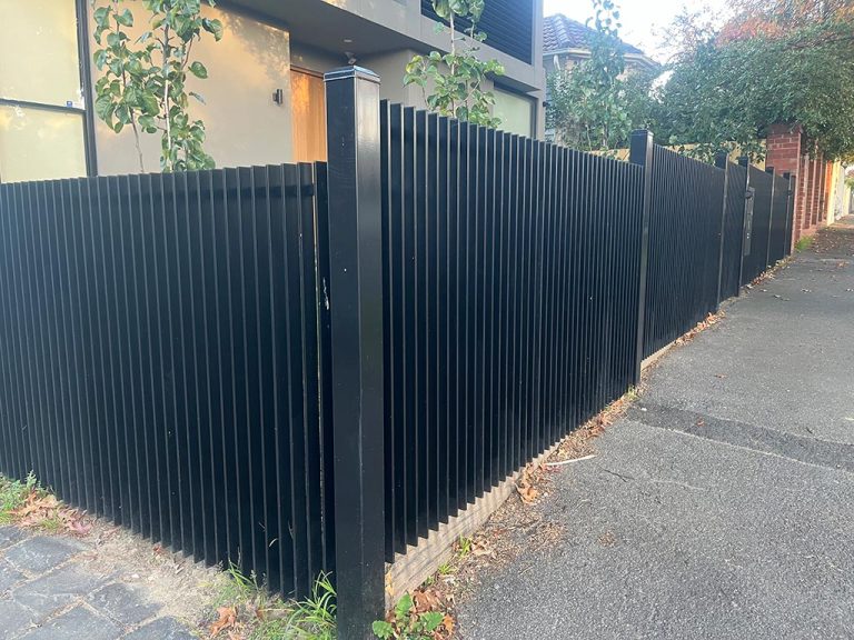 Vertical-Fin-style-Fence-02 - Timber Fencing Installation Melbourne ...
